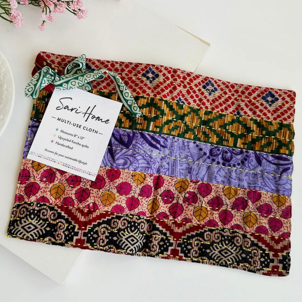 Sari Home Multi Use Cloth – Uprooted by Willow & Birch